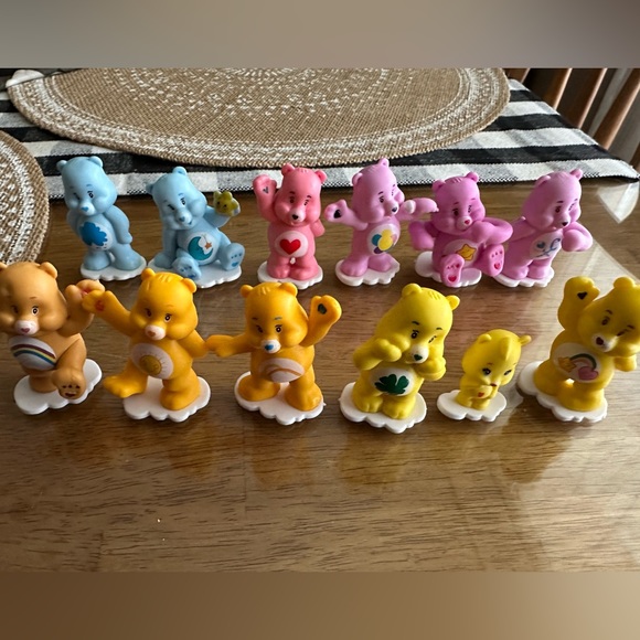 Other | New Set Of 12 Mini Size Care Bears Figures | Poshmark
